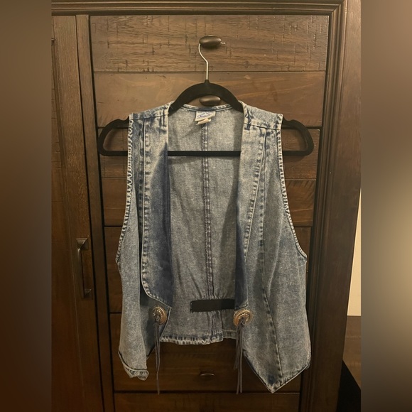 roughrider | Tops | Vintage Rough Rider Vest Denim | Poshmark
